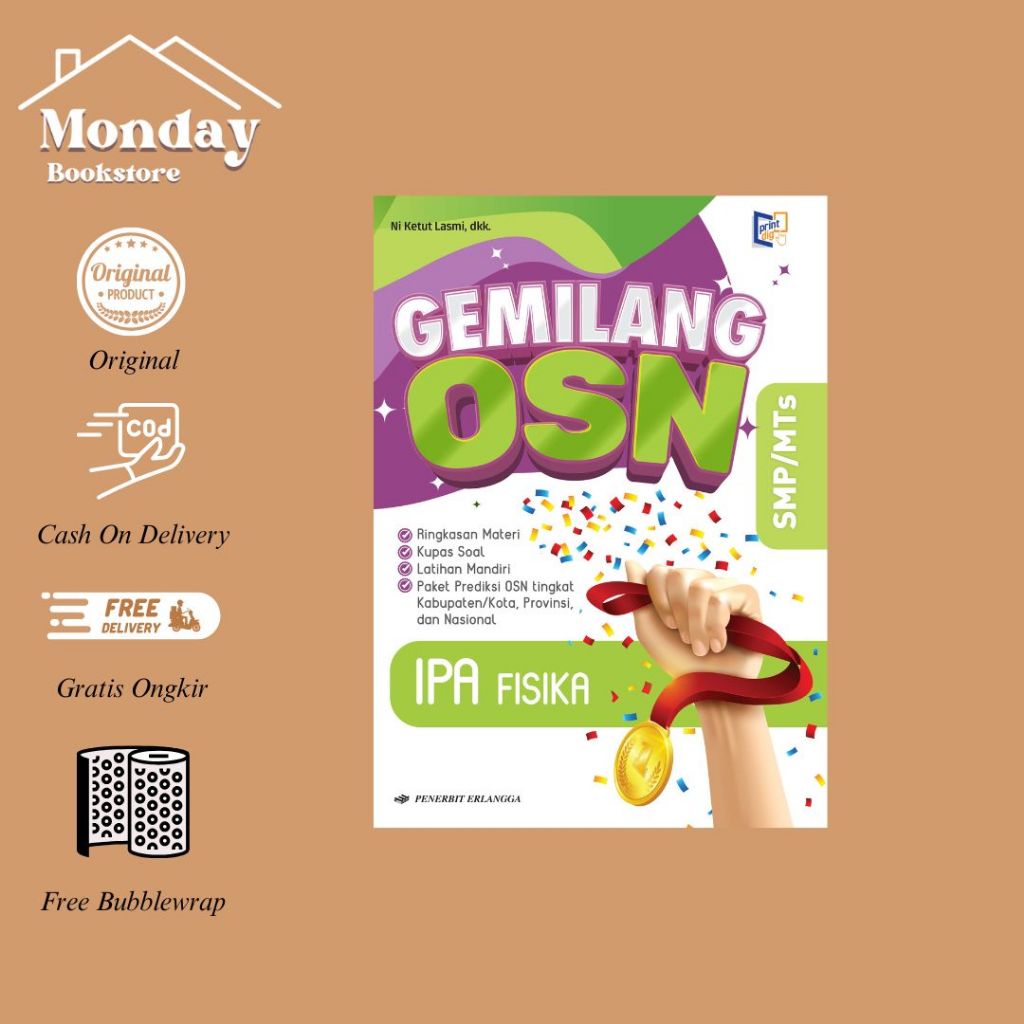 Jual ERLANGGA-GEMILANG OSN IPA FISIKA SMP/MTS | Shopee Indonesia