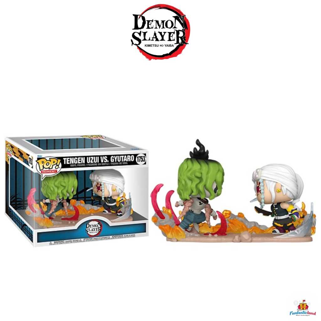 Jual Funko POP! Moment Animation Demon Slayer - Tengen Uzui vs. Gyutaro ...
