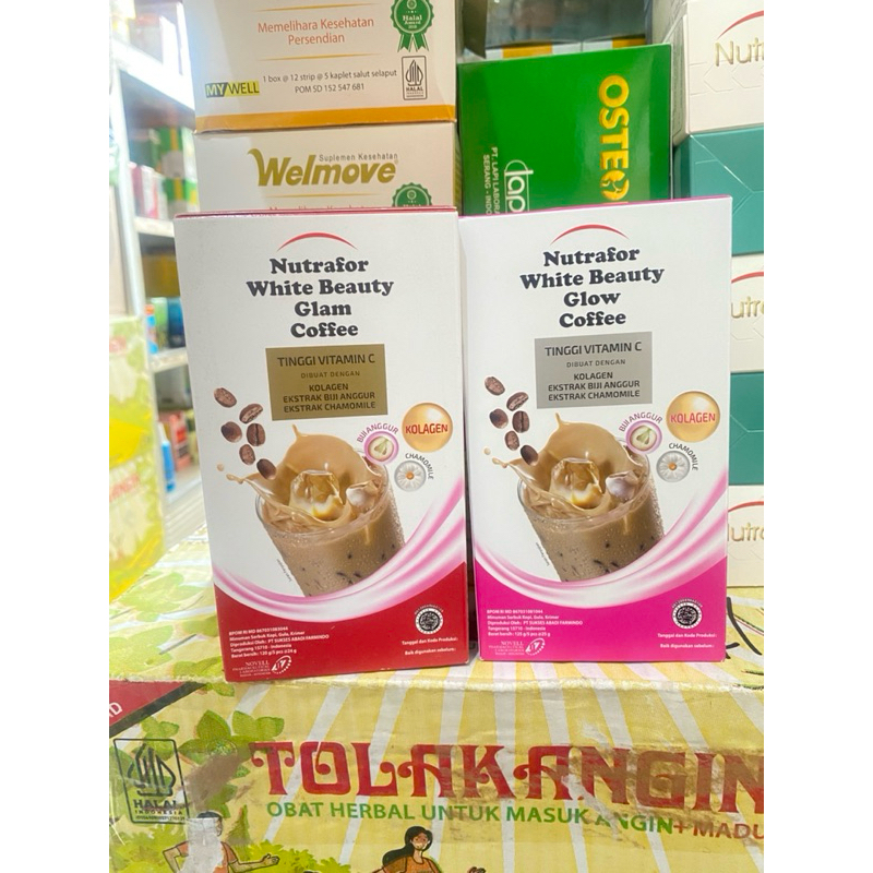 Jual Nutrafor White Beauty Coffee 1box isi 5pcs | Shopee Indonesia