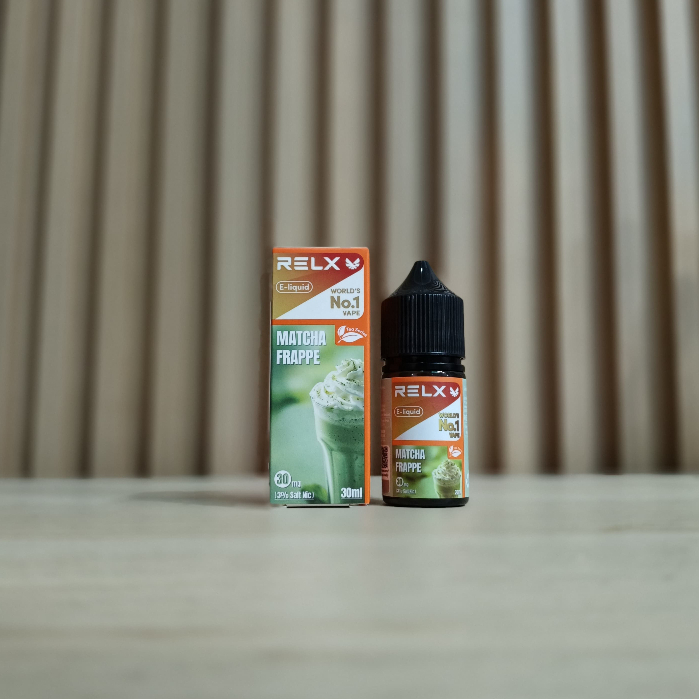 Jual RELX Matcha Frappe Nic 30ML by RELX - Liquid RELX E-Liquid Salt ...