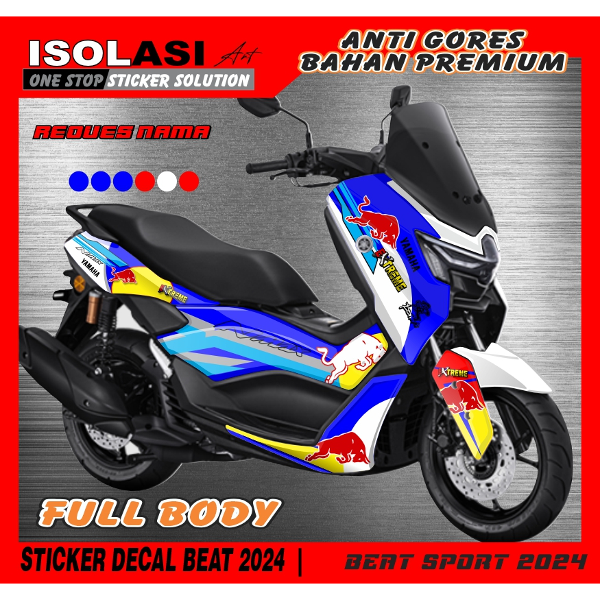 Jual Decal Sticker yamaha Nmax neo/nmax turbo/nmax 2024 Fullbody Racing ...