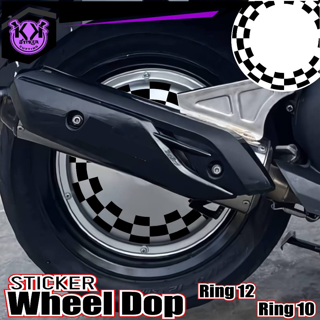 Jual SC.402a/WHEEL DOP RING 12 INCI/STIKER WHEEL DOP RING 10/STICKER ...