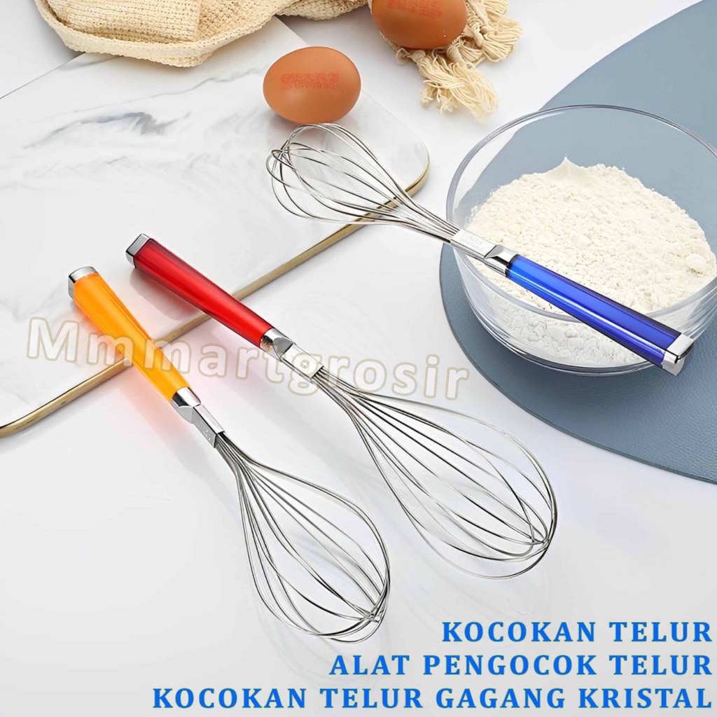 Jual Kocokan Telur / Alat Pengocok Telur / Kocokan Telur Gagang Kristal ...
