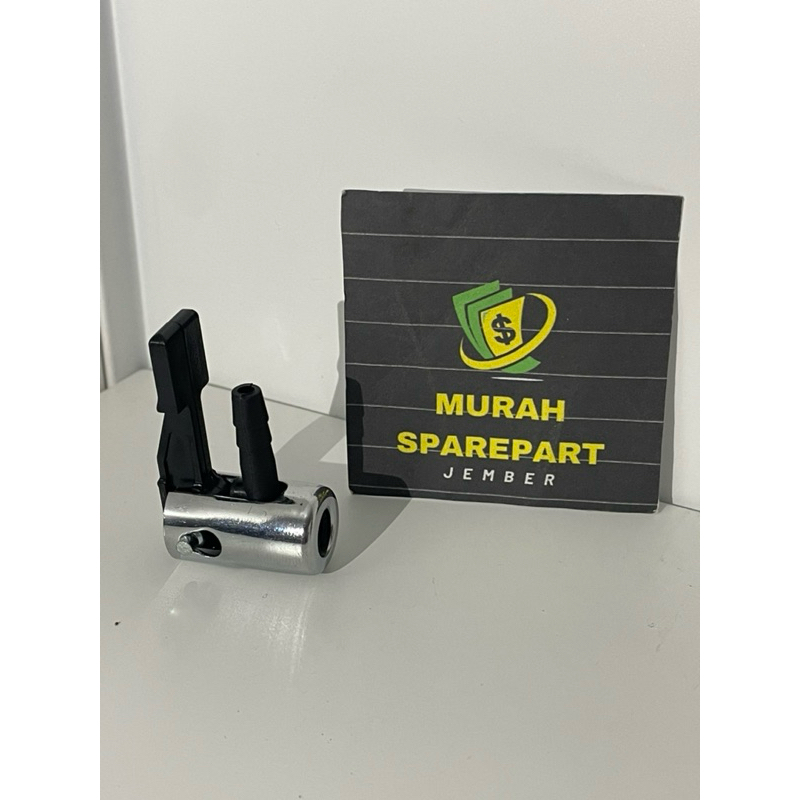 Jual COP POMPA ANGIN BAN BAHAN BESI SEMI ALLOY Air chuck isi angin ...