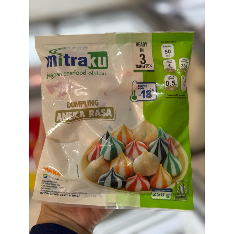 Jual Mitraku Dumpling Aneka Rasa 250gr | Shopee Indonesia