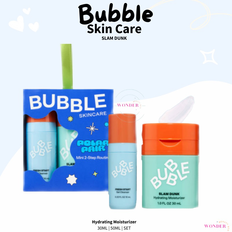 Jual BUBBLE SKINCARE SLAM DUNK MOISTURIZER 30ML - BUBBLE MOISTURIZER ...