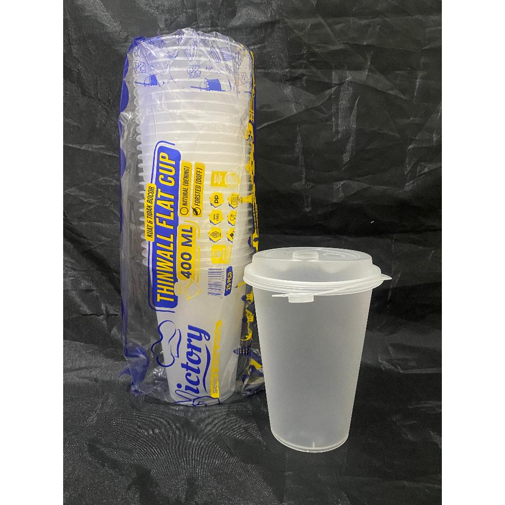 Jual Cup/Gelas/Thinwall Injection Cup Froz/doff 400 ml/14 Oz Victory ...