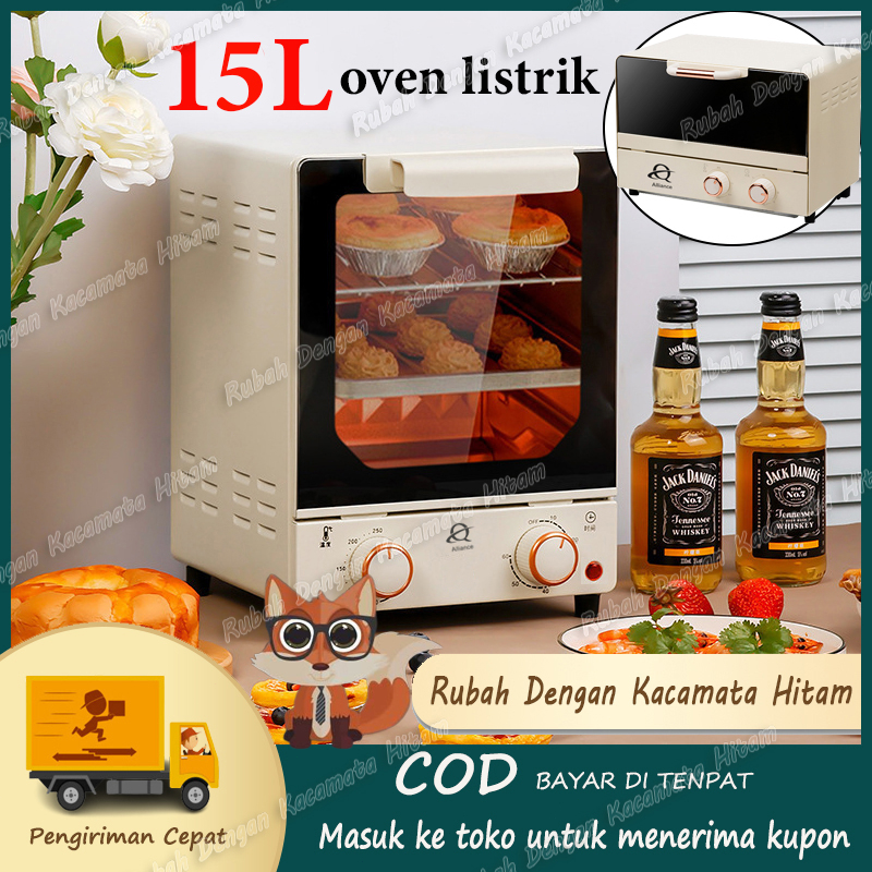 Jual Oven listrik multifungsi rumah tangga 15L kapasitas besar/oven ...