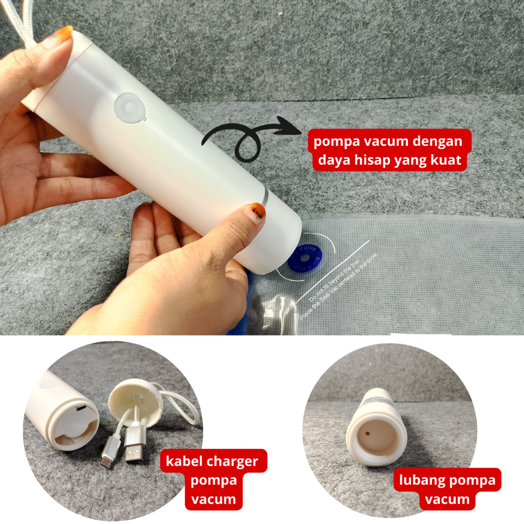 Jual Pompa Khusus Plastik Vacuum Zip Lock Pompa Sedot Angin Plastik ...