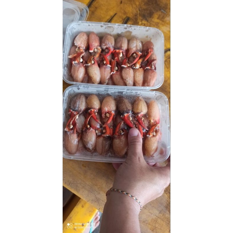 Jual Capit Kepiting Kupas (Cimkong) Kemasan 500 gr | Shopee Indonesia