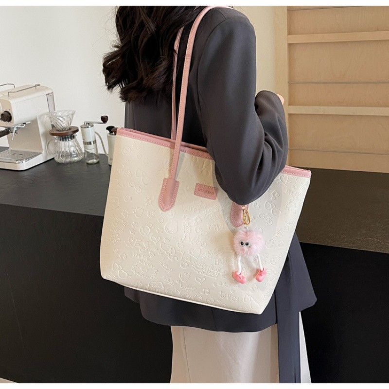 Jual Yuri Bag Totebag Wanita Resleting Import Model Korea muat banyak ...