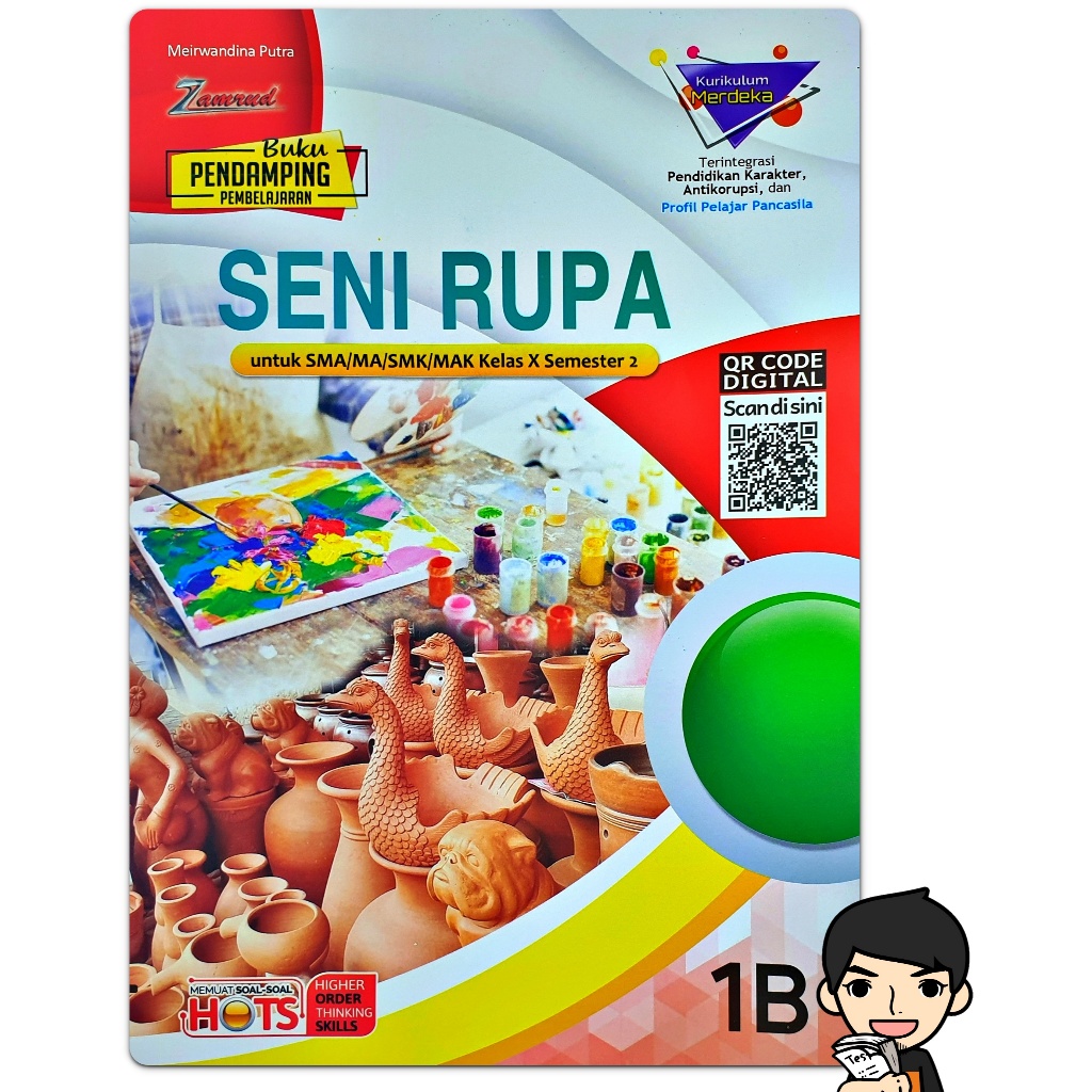 Jual LKS SENI RUPA SMA/ MA KELAS X 10 SEMESTER 2 KURIKULUM MERDEKA 2024-2025 | Zamrud PUTRA ...