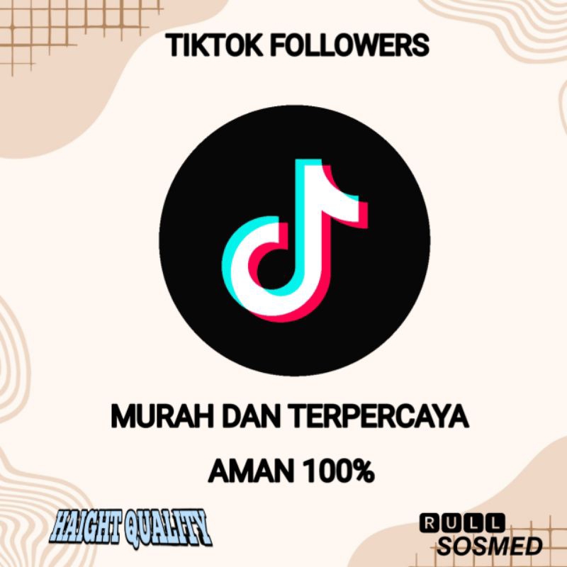 Jual TIK TOK FOLLOWERS REAL 100% (high Quality) | Shopee Indonesia