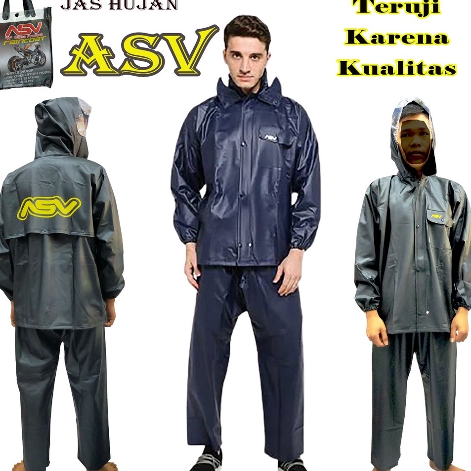 Jual Dijamin Puas Jas Hujan ASV Mantel Hujan ASV AXIO dan AS Karet ...
