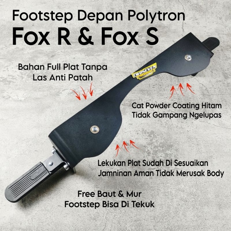 Jual Footstep Depan Polytron Fox R Fox S Tebal 4mm | Shopee Indonesia