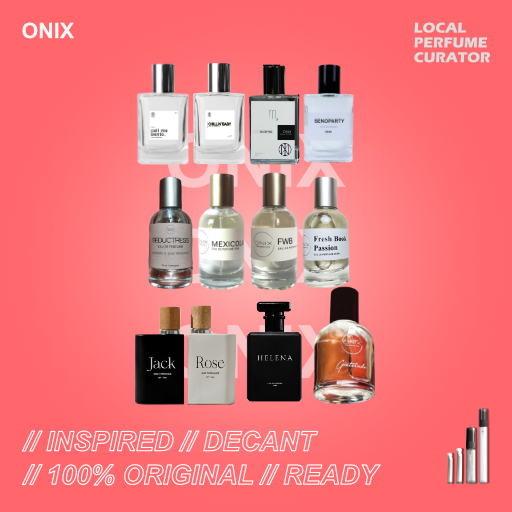 Jual [DECANT] ONIX Mexicola Jack Rose Scorpio Frag Helena Gratitude ...