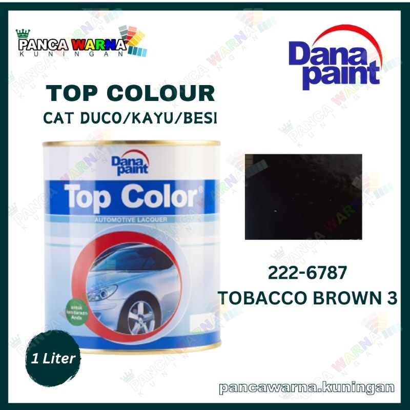 Jual TOP COLOR 222-6787 Tobacco Brown 3 - Cat Mobil Motor Kayu Besi ...