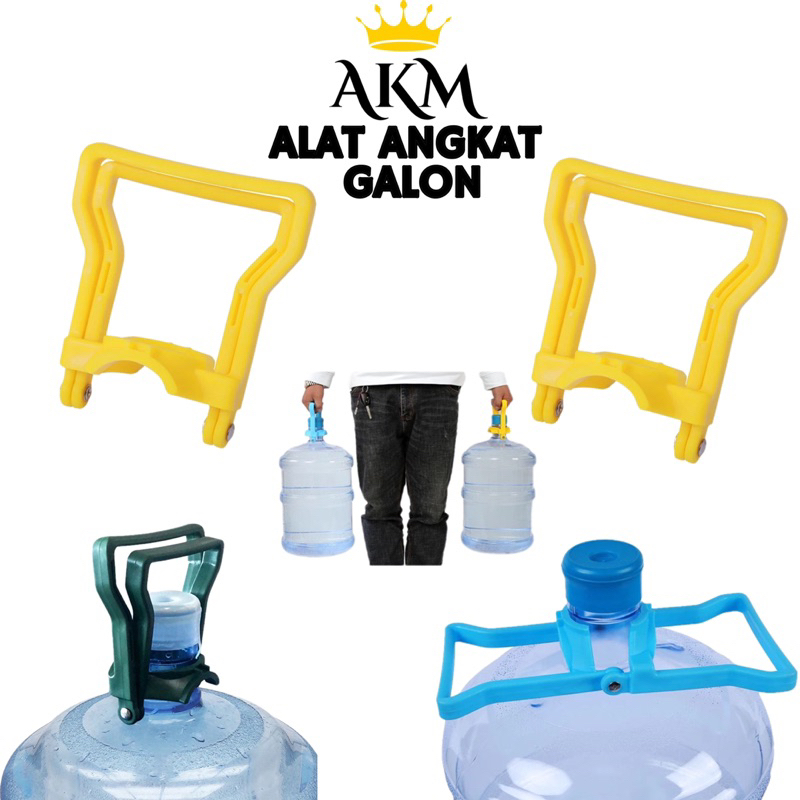 Jual Alat Pengangkat Galon Gallon Holder Pegangan Galon Double Handle ...