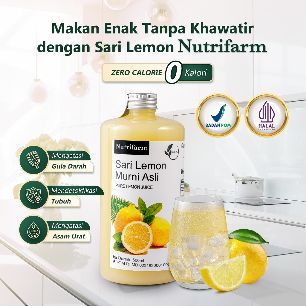 Jual SARI LEMON 500ML ASLI UNTUK DIET / SARI LEMON ASLI | Shopee Indonesia