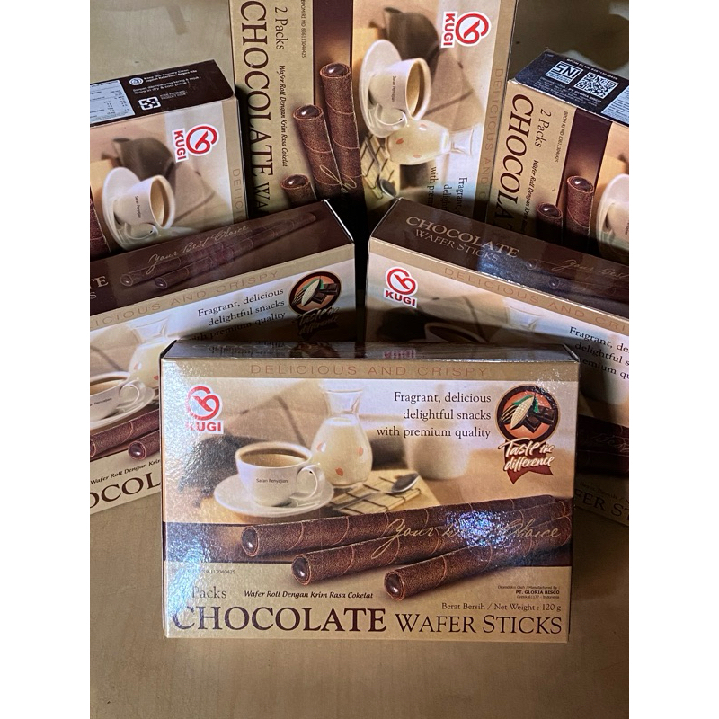 Jual Kugi wafer stick 120 gram | Shopee Indonesia