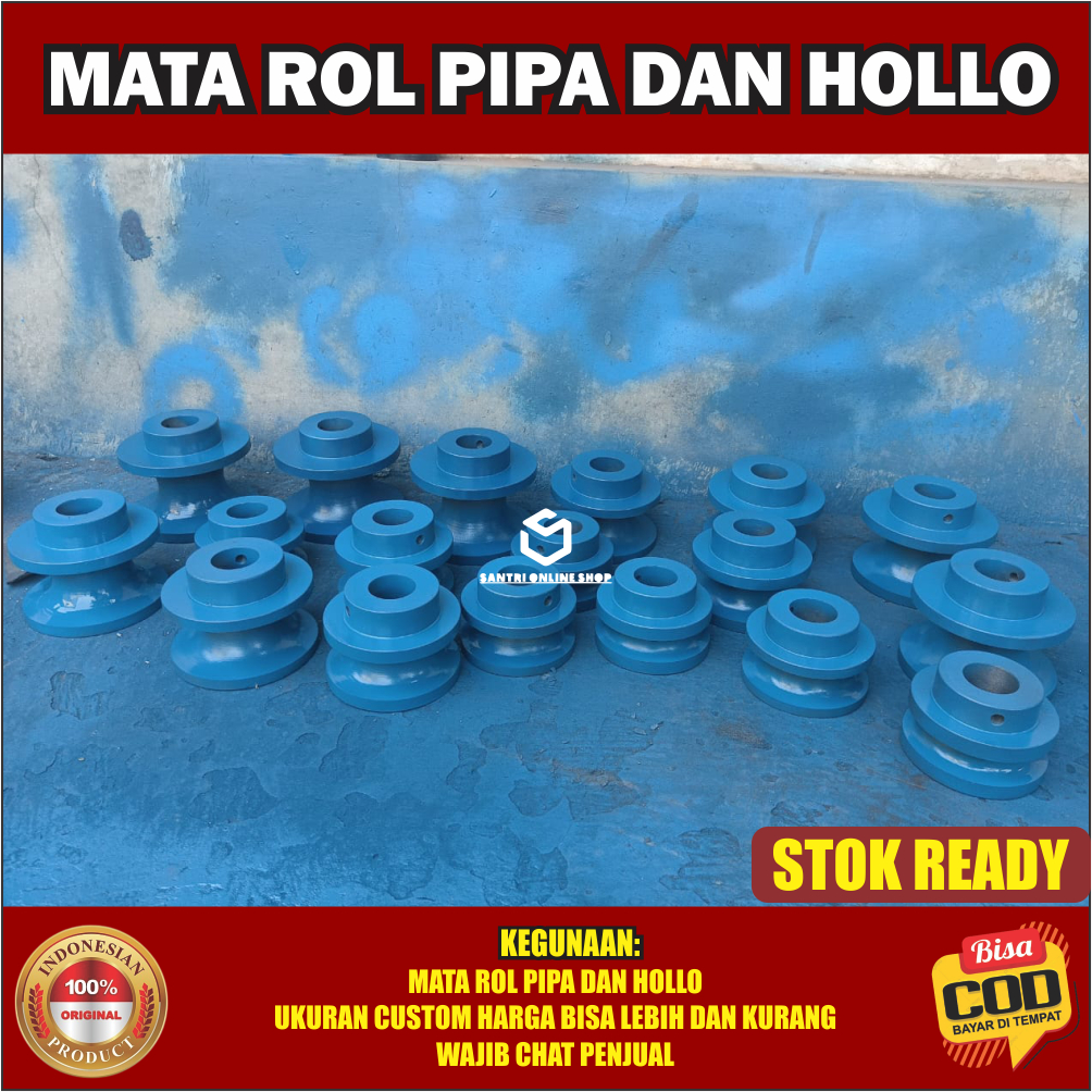 Jual (TERBARU) MATA ROL PIPA DAN HOLLO MATRAS PIPA DAN HOLLO UKURAN ...