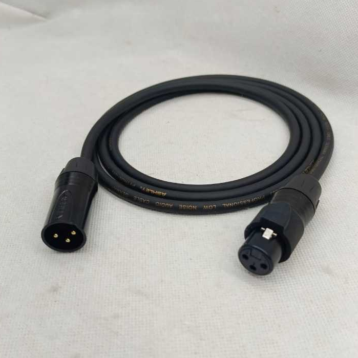 Jual kabel xlr kabel mic ashley male to female ada water proof atau ...