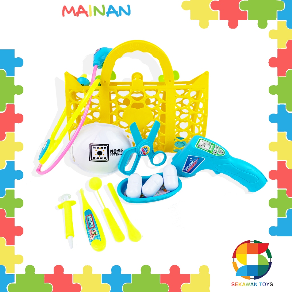 Jual Mainan Set Tas Dokter / Mainan Edukasi Anak Dokter Set Tas ...
