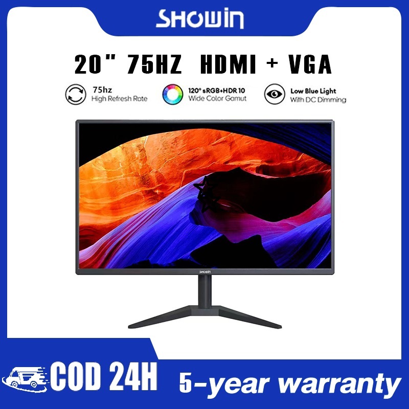 Jual MonitorLED 20 Inch, UltraSlim, Resolusi FHD,HDMI&VGA,Cocok untuk ...