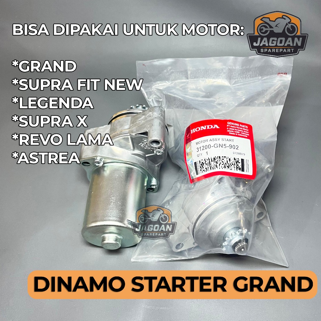 Jual GN5 DINAMO STATER STARTER GRAND SUPRA FIT NEW LEGENDA SUPRA X REVO ...