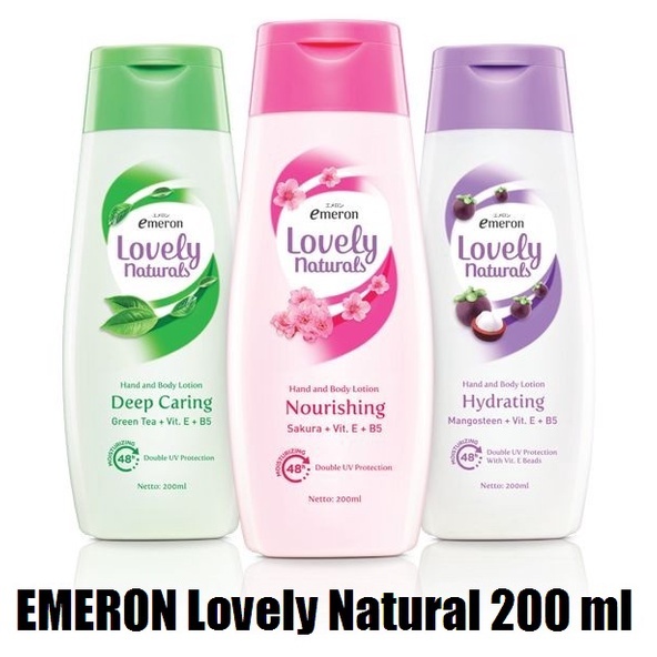 Jual HBL EMERON LOVELY NATURAL 200ML | Shopee Indonesia