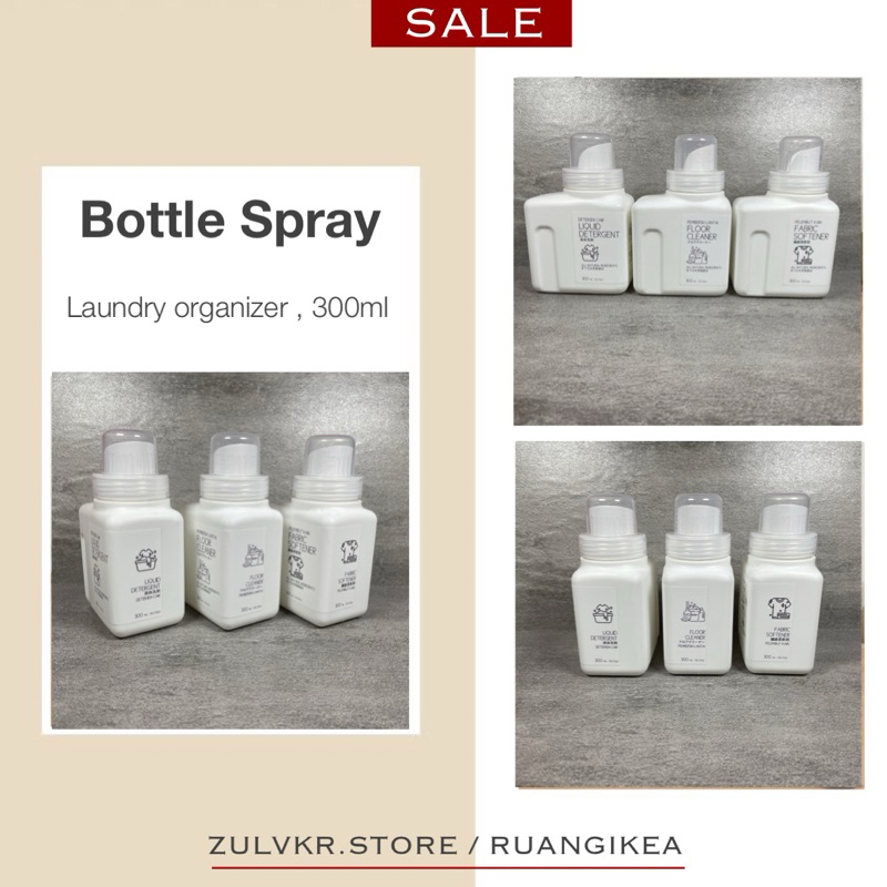 Jual [VV1.0] Botol laundry aesthetic refill Botol Sabun Cair LAUNDRY ...