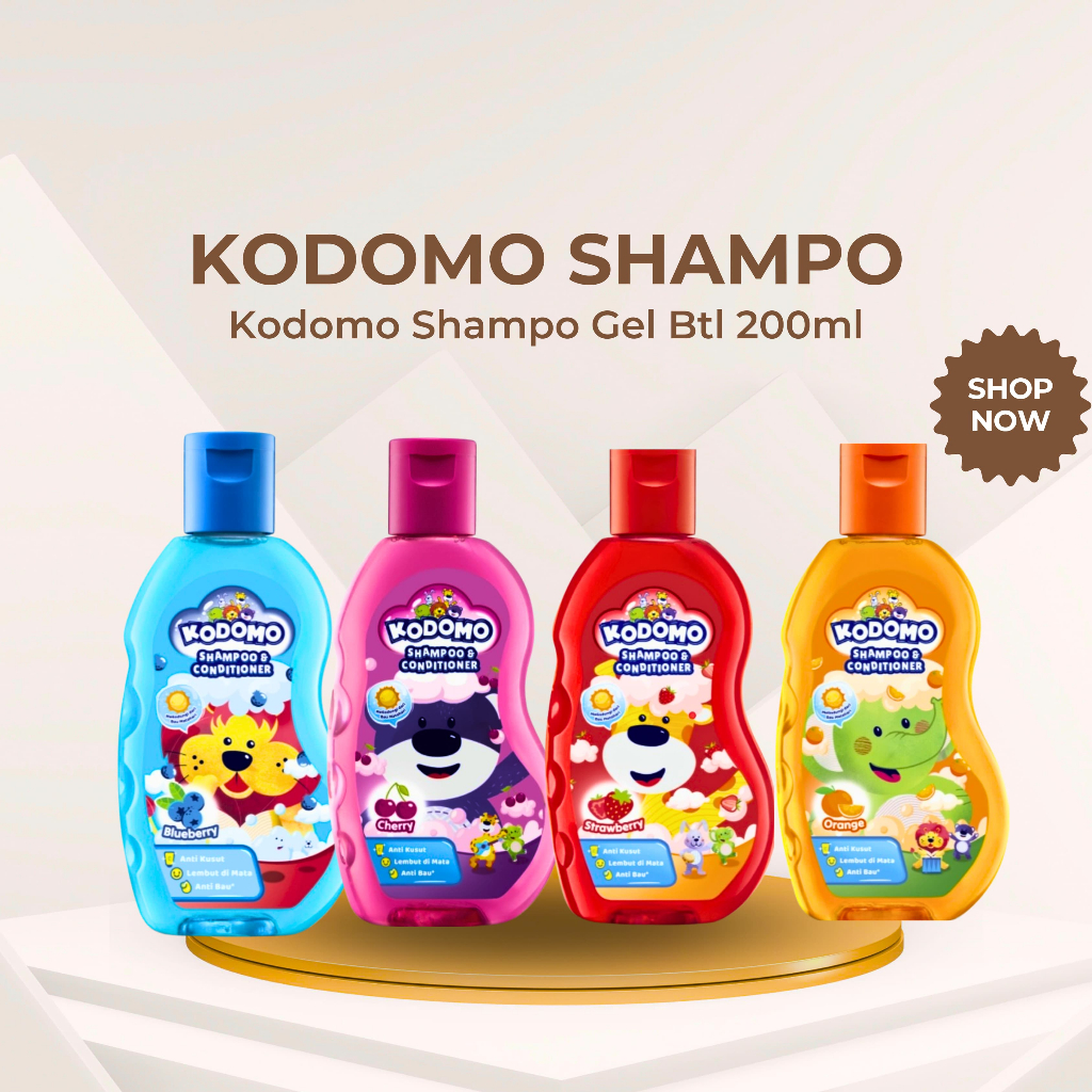 Jual Kodomo Shampoo & Conditioner Gel 200ml | Shopee Indonesia