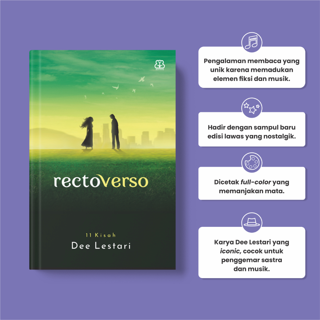 Jual [Bentang] Buku Novel | Rectoverso - Dee Lestari | Shopee Indonesia