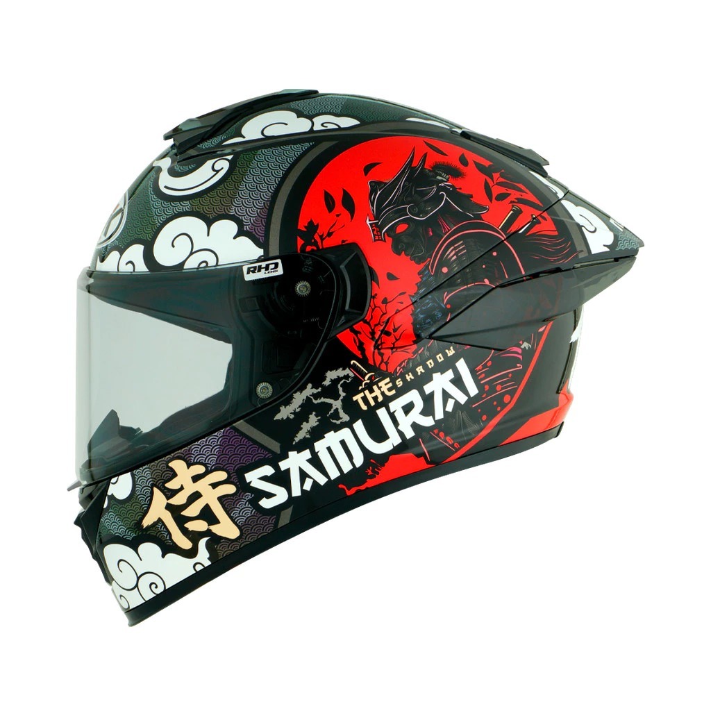 Jual NHK MARK-1 MOTIF SAMURAI ASSASIN BLACK GP EDITION (SINGLE VISOR ...