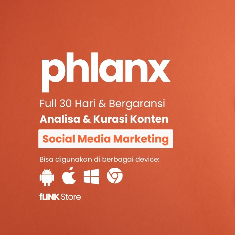 Jual PHLANX PREMIUM SOCIAL.MEDIA MARKETING 30 HARI RESMI | Shopee Indonesia