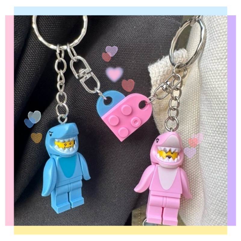 Jual [READY] 2pcs Gantungan Kunci Couple/Couple Keychain Minifigure ...