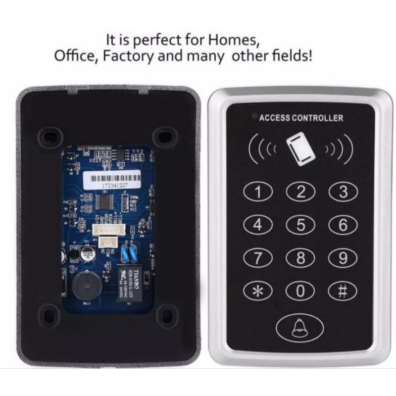 Jual Standalone Access Door RFID 125khz Access Control Reader | Shopee Indonesia