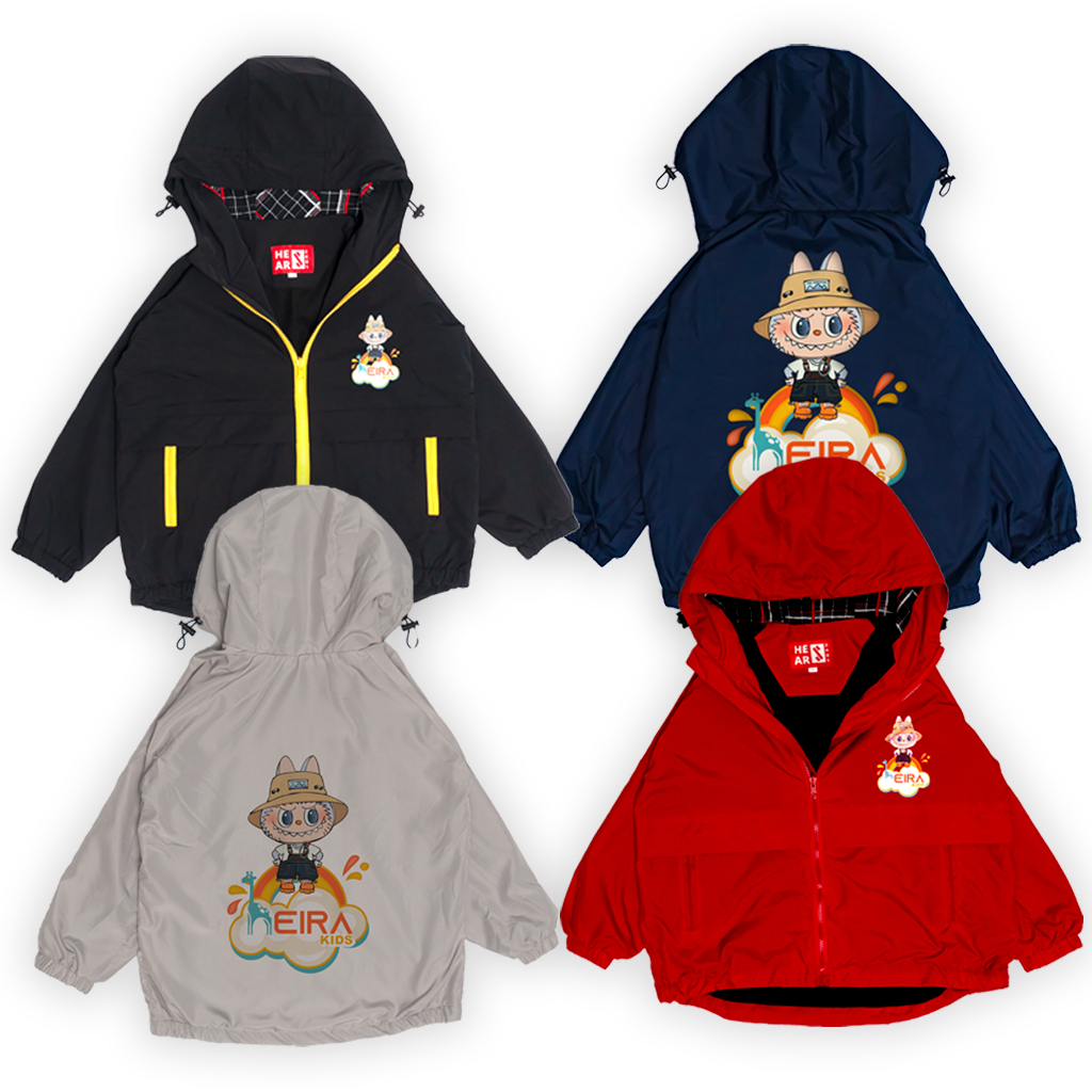 Jual Jaket Anak LABUBU Usia 3 - 12 Tahun Laki Laki Perempuan Unisex ...