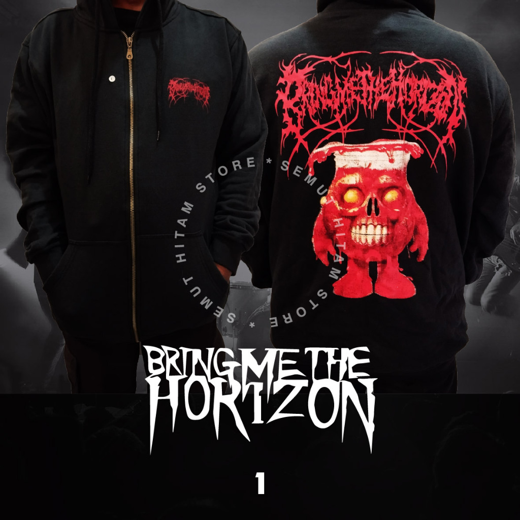 Jual Jaket Jumper Hoodie Zipper BRING ME THE HORIZON KOOL AID Band ...