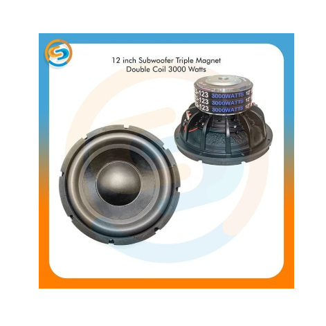 Jual SPEAKER SUBWOOFER 12 INCH 3 MAGNET - SUB TRIPLE MAGNET DOUBLE COIL | Shopee Indonesia