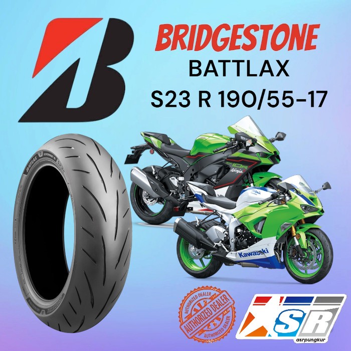 Jual Bridgestone Battlax S 23 R 190/55-17 S23 Made in Japan | Shopee ...