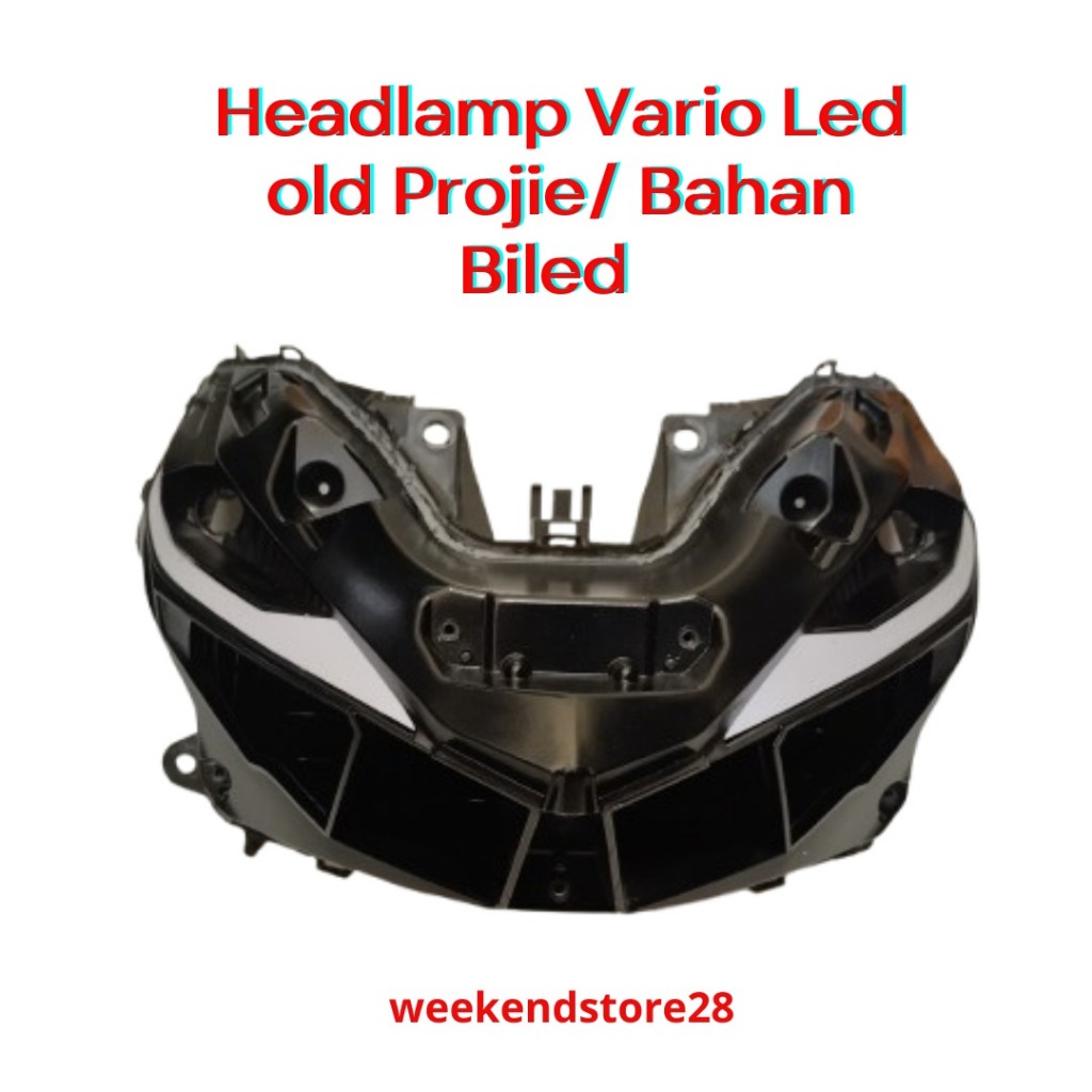 Jual Headlamp Honda Vario Led Old Bahan Projie Biled | Shopee Indonesia