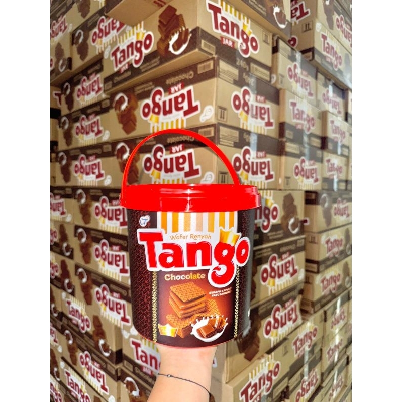 Jual Tango Jar Chocolate vanilla 240gr Kartonan atau 1 Dus Isi 6 Jar ...