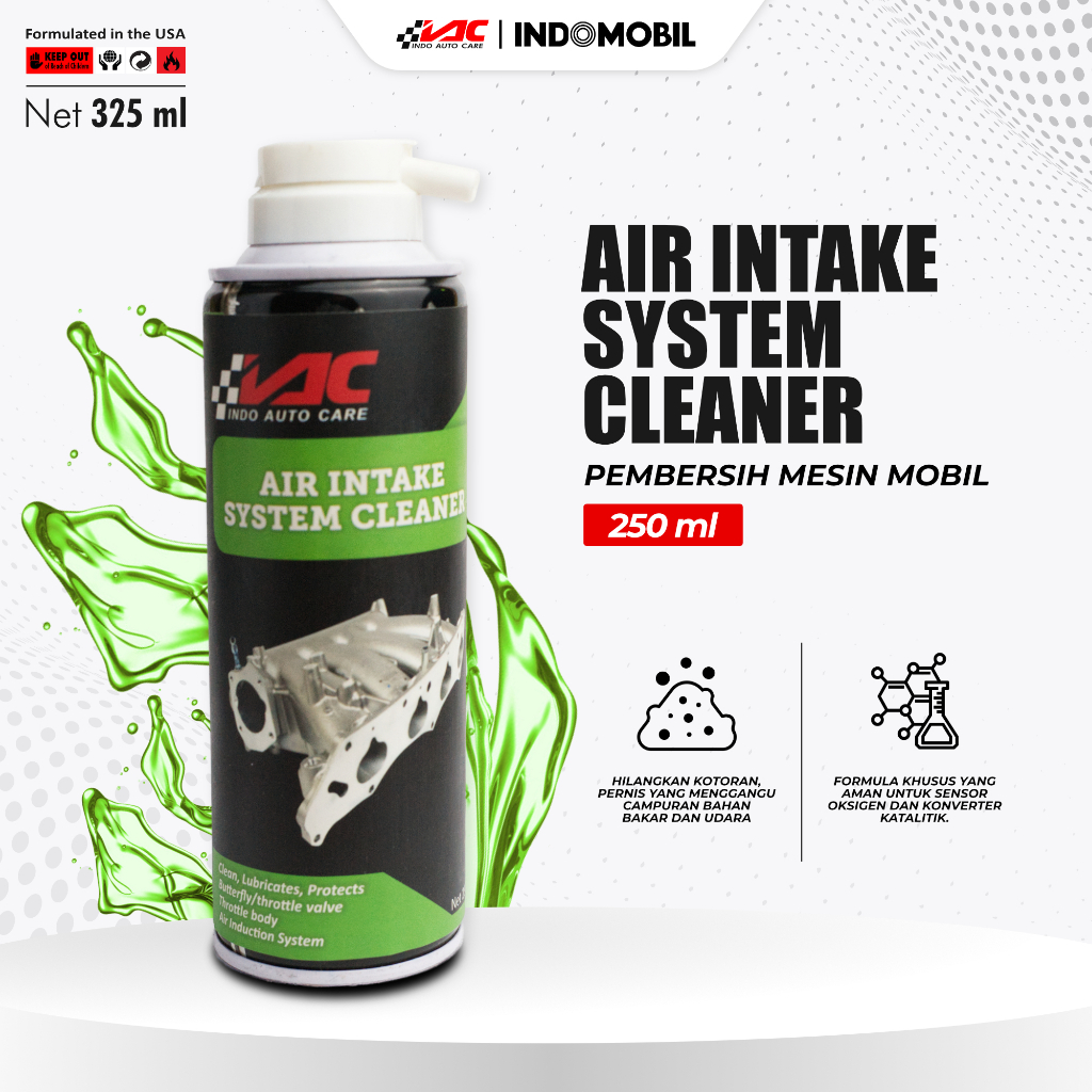 Jual Air Intake IAC Indo Auto Care - Pembersih Udara Mobil 250ML ...