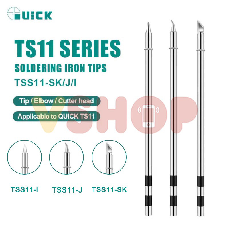 Jual MATA SOLDER IRON STATION - SOLDERING IRON TIPS QUICK TS11 SERIES ...