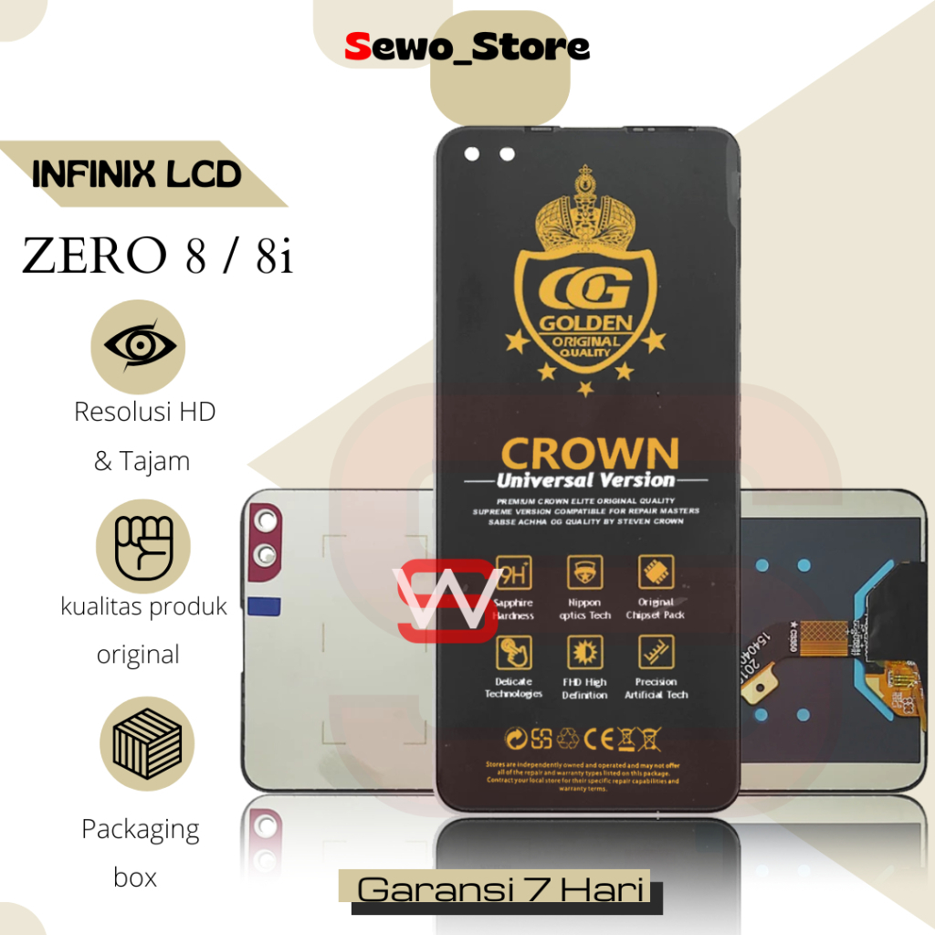 Jual LCD TOUCHSCREEN INFINIX ZERO 8 / 8I / X687 / X687B ORIGINAL ...