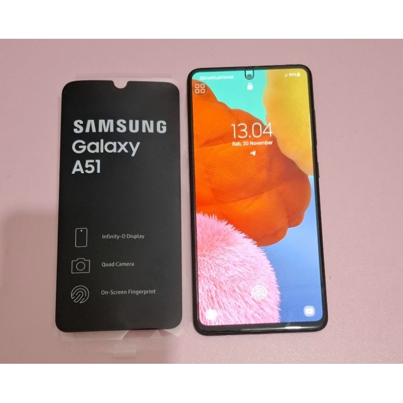 Jual SAMSUNG GALAXY A51 RAM 6/128GB | BEKAS RESMI SAMSUNG OFFICIAL ...