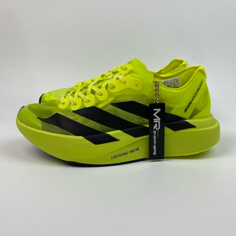Jual ADIDAS ADIZERO ADIOS PRO EVO 1 "VOLT BLACK" | Shopee Indonesia