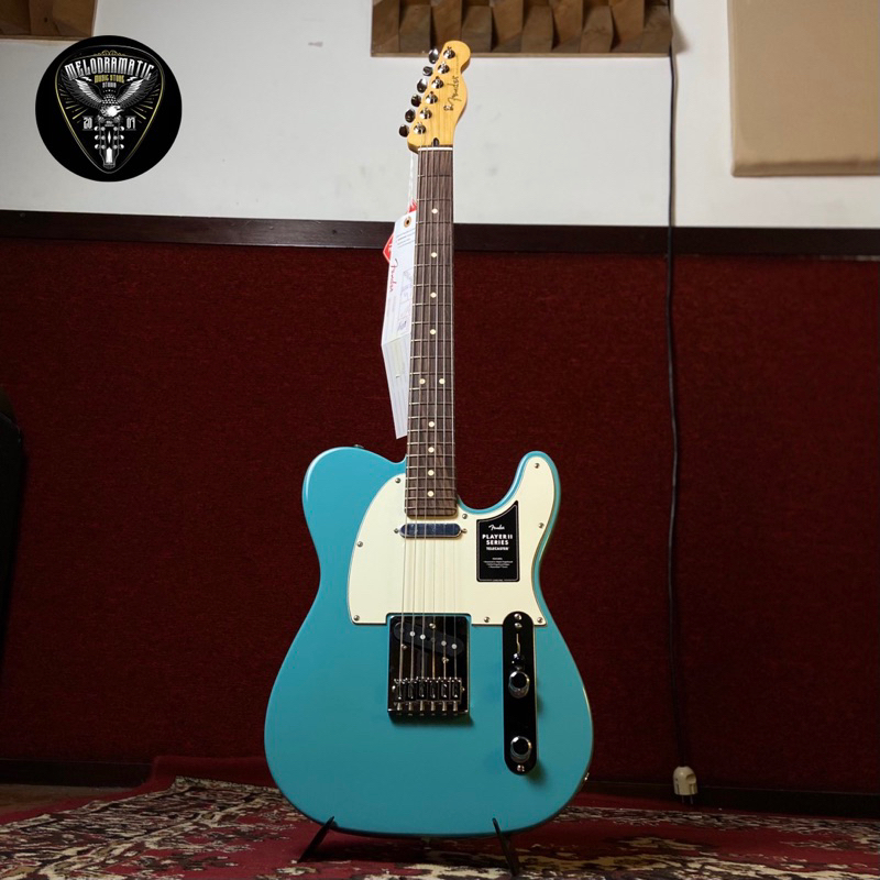 Jual GITAR ELEKTRIK FENDER PLAYER II TELECASTER AQUATONE BLUE | Shopee ...