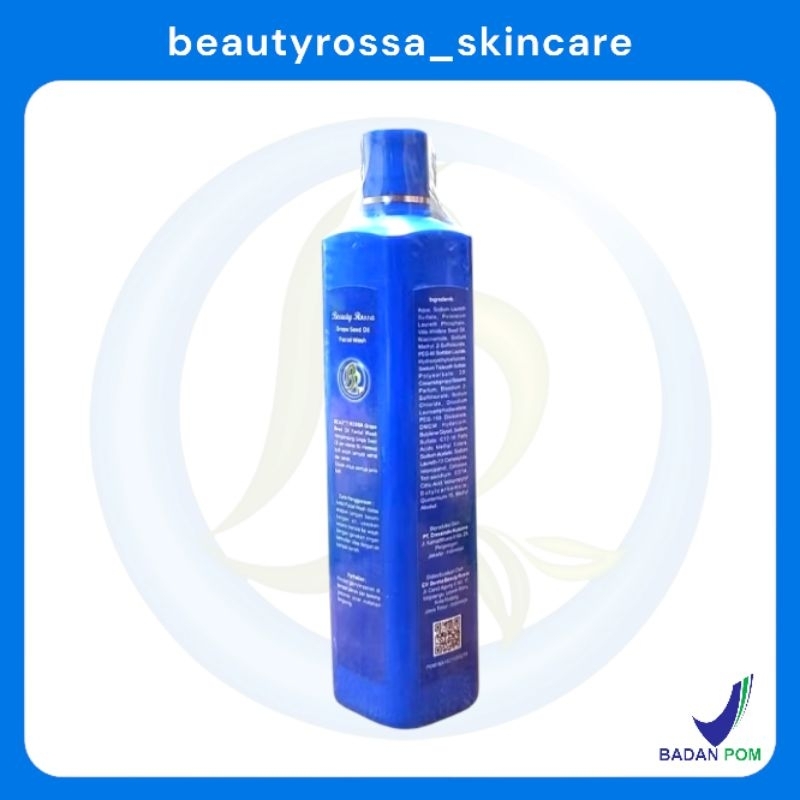 Jual Beauty Rossa - 𝗚𝗿𝗮𝗽𝗲 𝗦𝗲𝗲𝗱 𝗢𝗶𝗹 𝗙𝗮𝗰𝗶𝗮𝗹 𝗪𝗮𝘀𝗵 𝟮𝟬𝟬 𝗺𝗟 sabun wajah seri ...